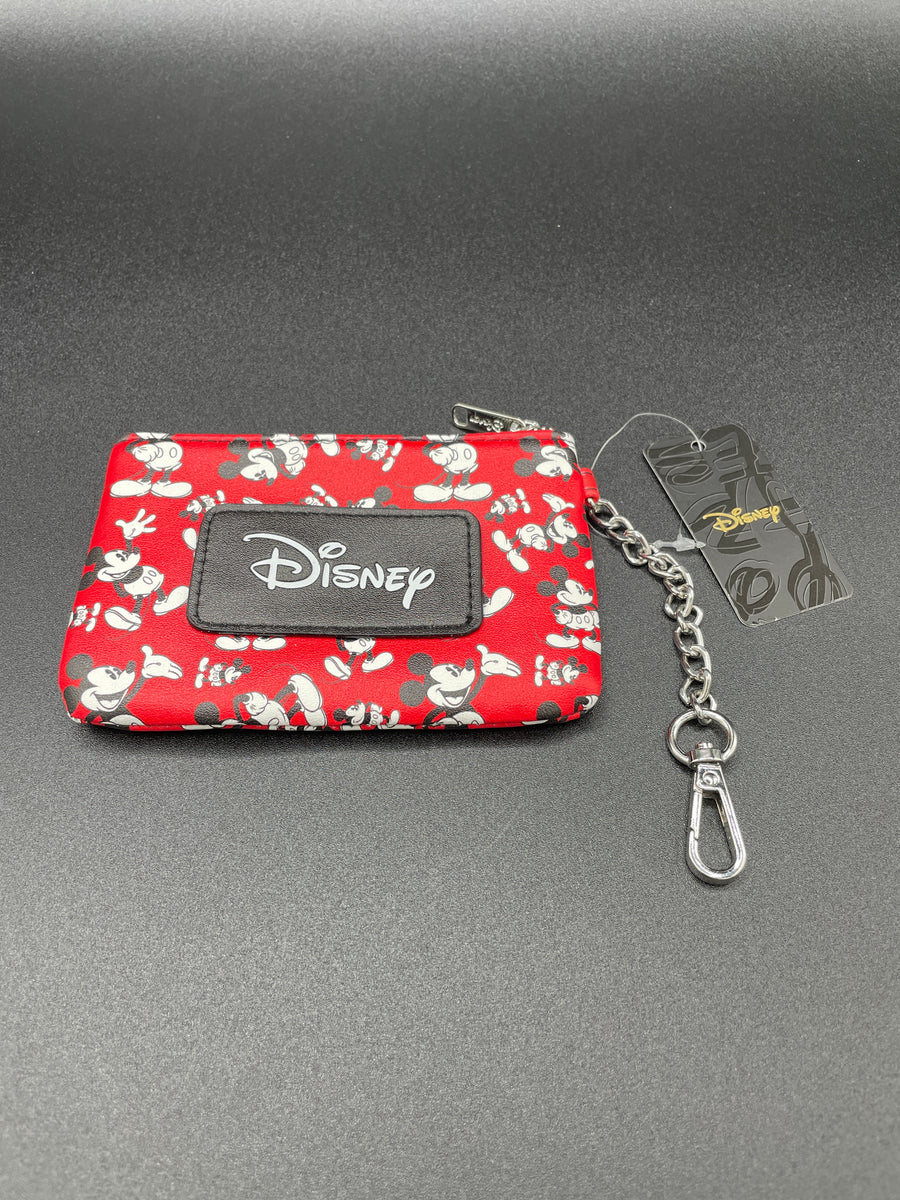 Disney Mickey Mouse ID Card Holder Wallet Keychain – Commerce Gluttony
