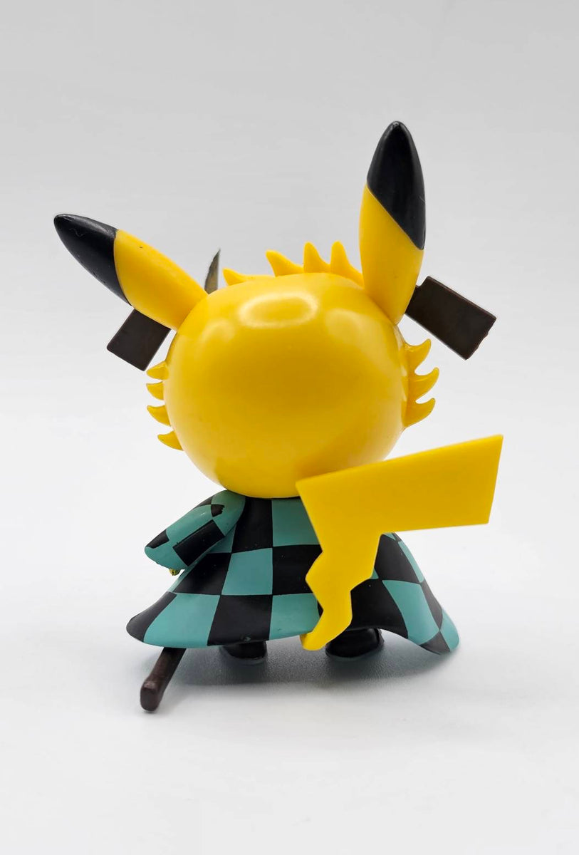 Demon Slayer Tanjiro Pikachu Cosplay Pokémon Figurine – Commerce Gluttony