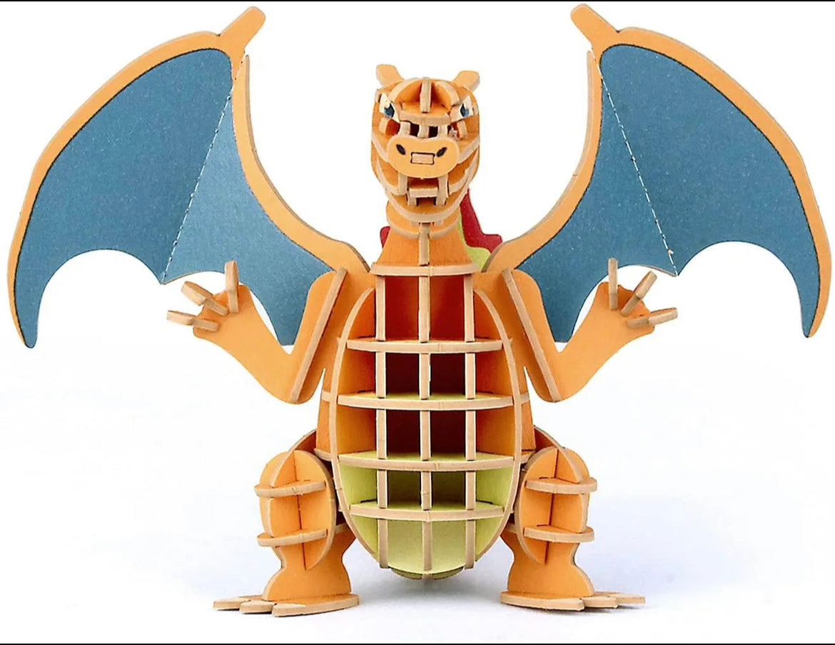 Pokemon SiGuMi Charizard Lizardon Paper Art 3D – Commerce Gluttony