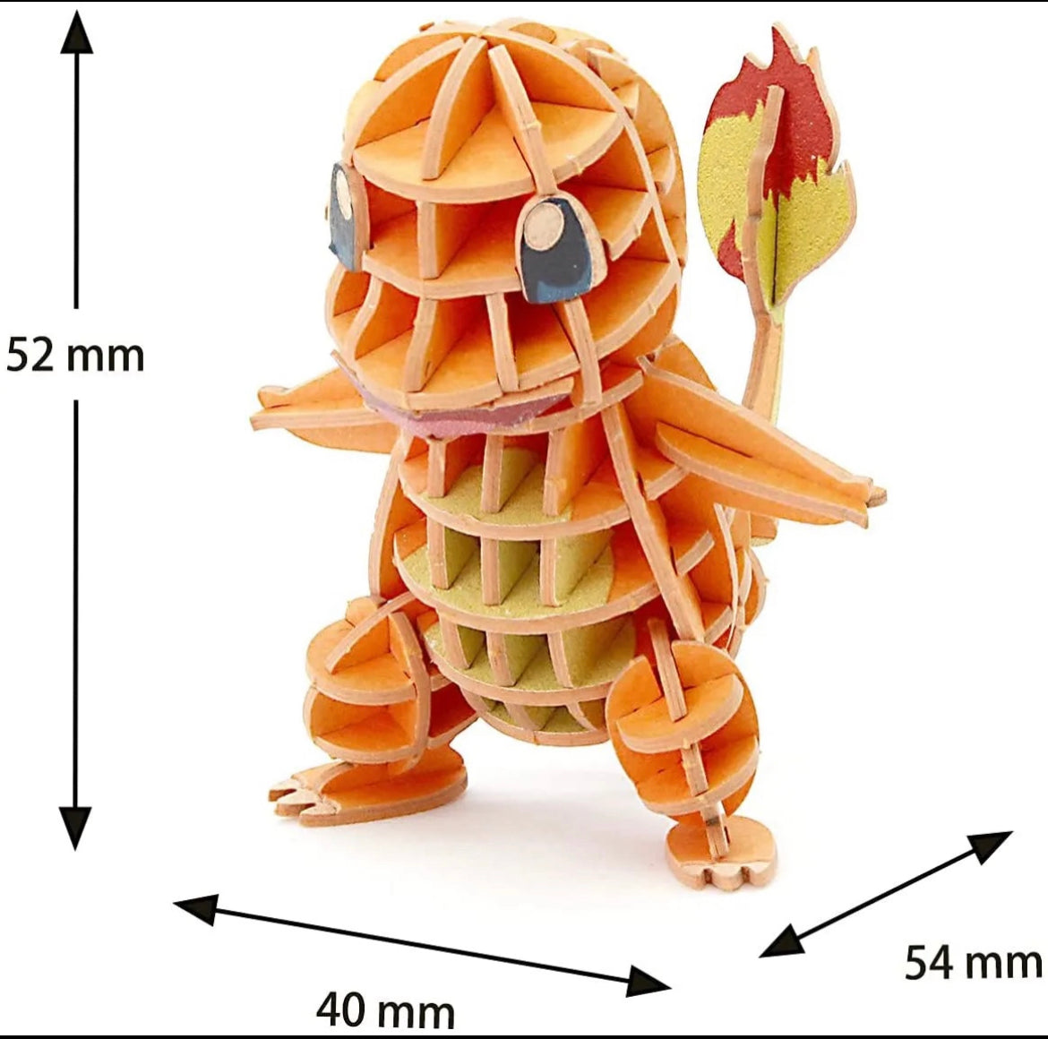 Pokemon SiGuMi Charmander Hitokage Paper Art 3D – Commerce Gluttony